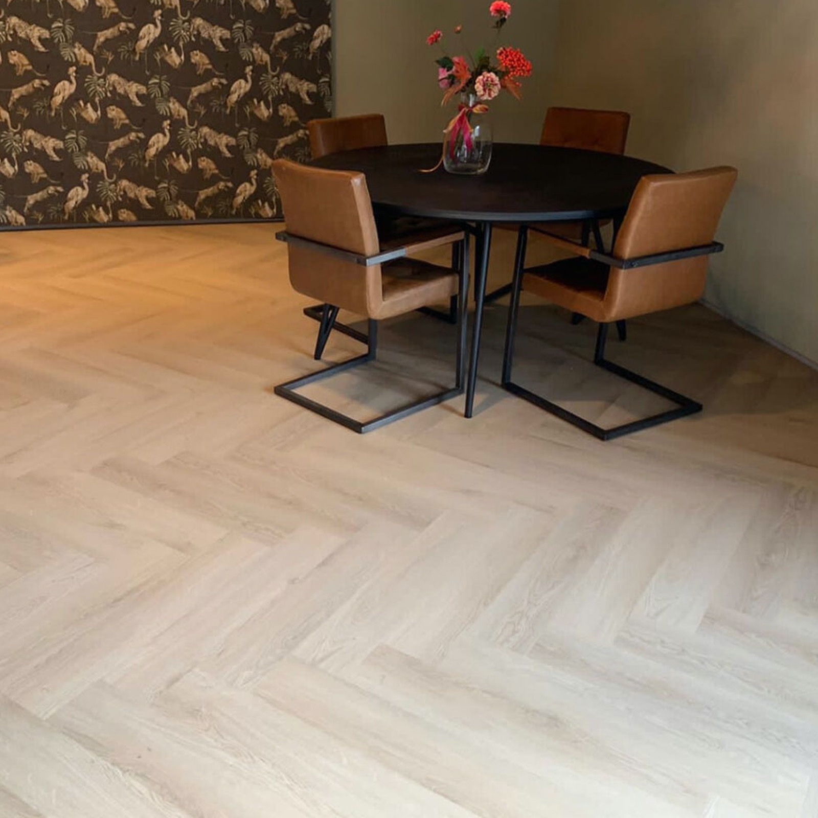 Visgraat PVC - Konings Vloeren